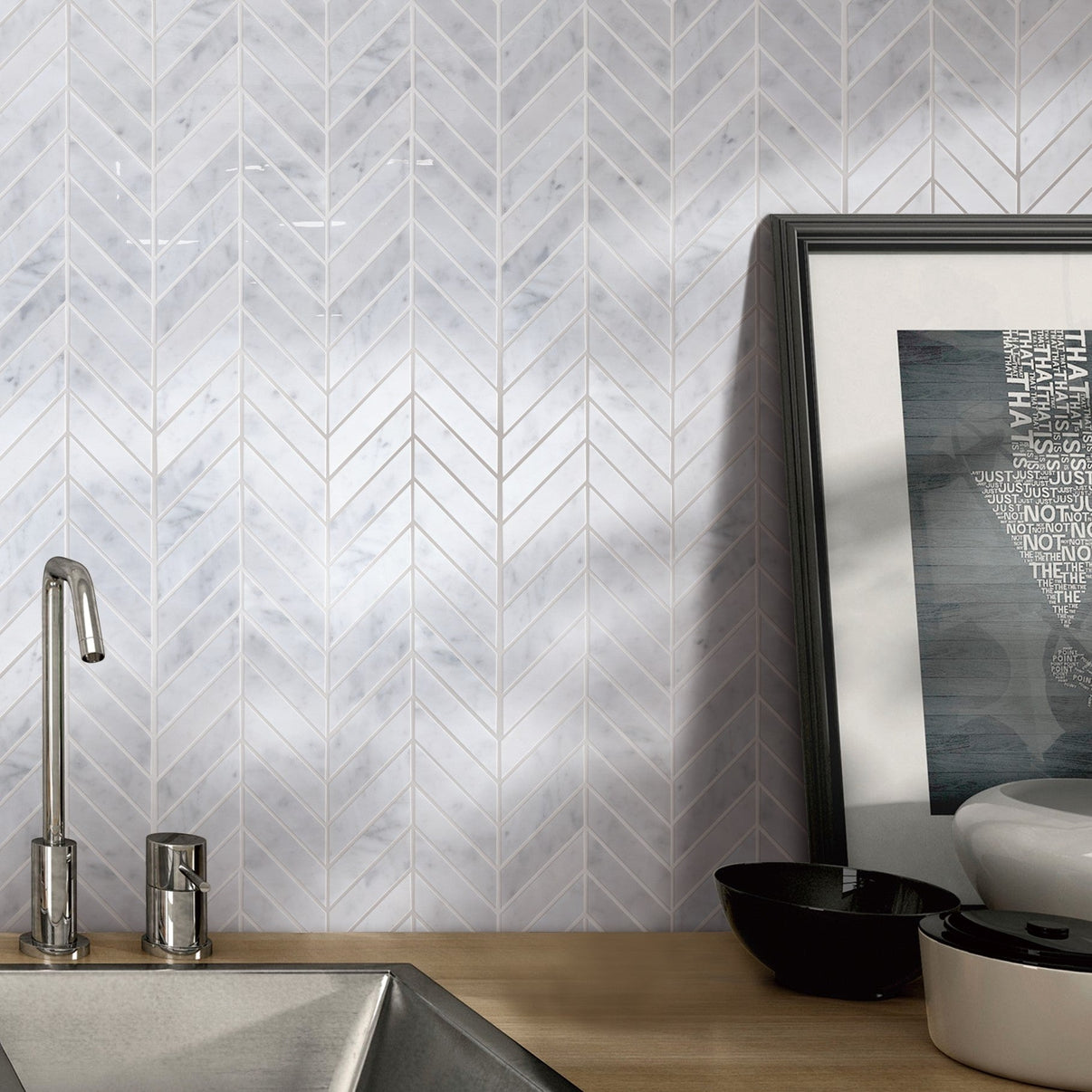 Mauï Peel & Stick Stone Tile – Inoxia Walls